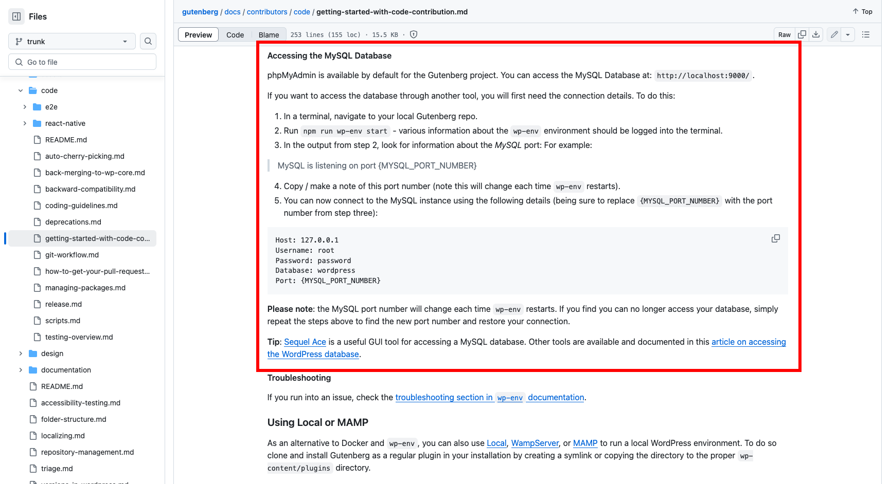 wp-envで構築したWordPressのデータベースへアクセスする手順 - FOXWP